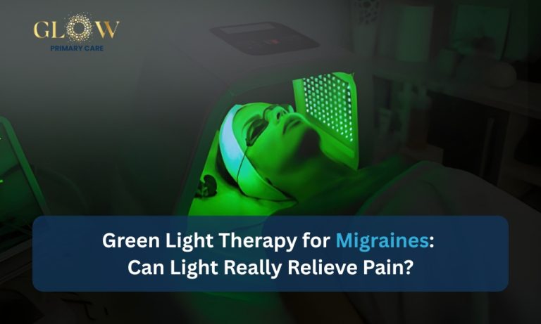 Green Light Therapy for Migraines - Glow Primary Care